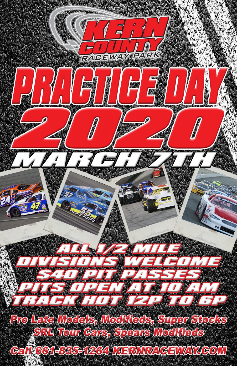 PRACTICE DAY 2020 – KERN COUNTY RACEWAY – HALF MILE – Kevin Harvick's ...