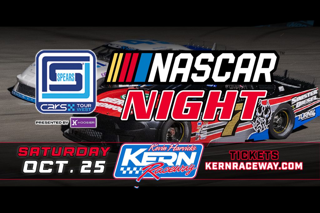 10/25/25: CARS Tour West & NASCAR Night – Kevin Harvick's Kern Raceway
