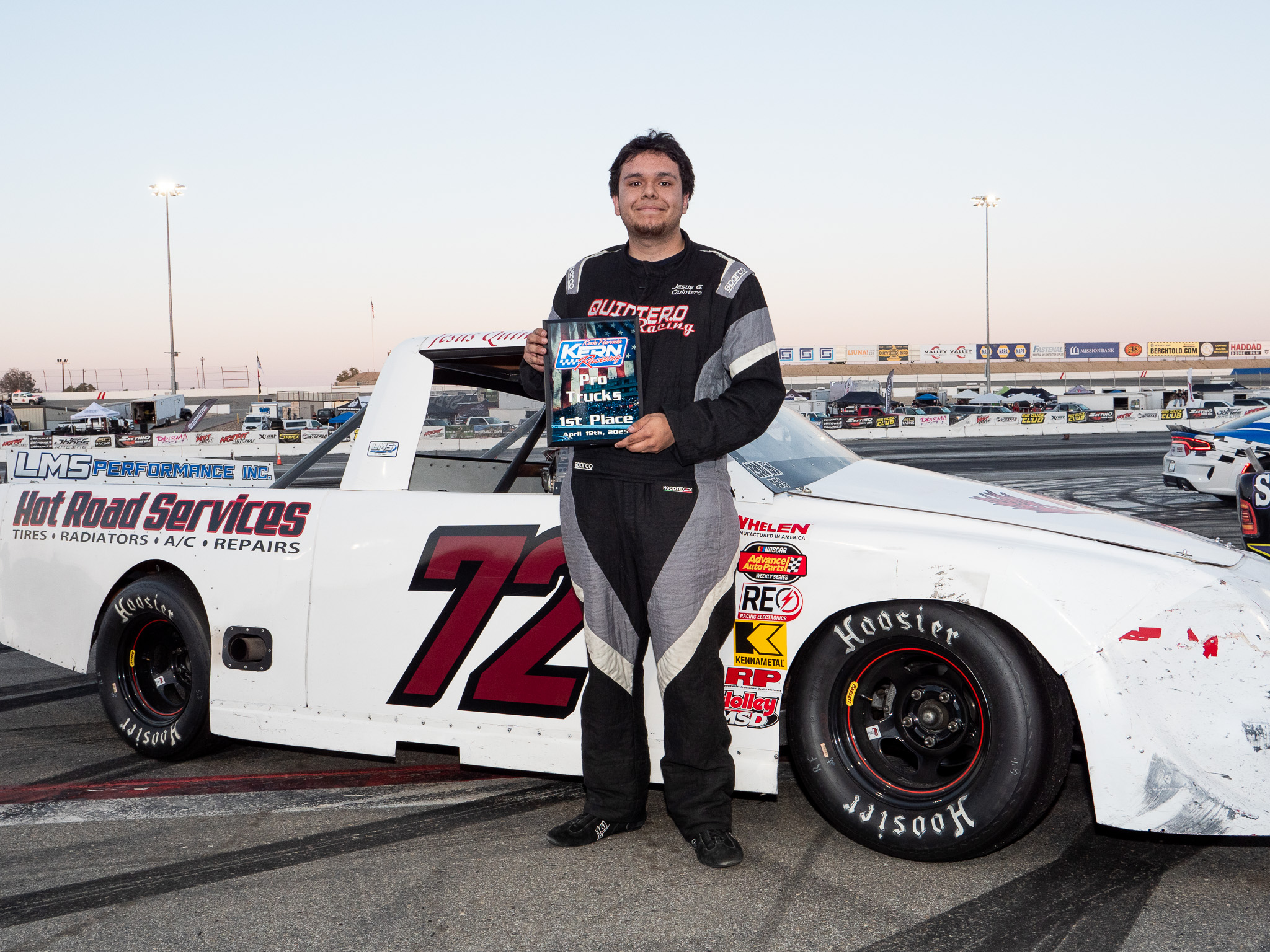 Victory Lane – April 19, 2025 NASCAR Advance Auto Parts Weekly Series ...