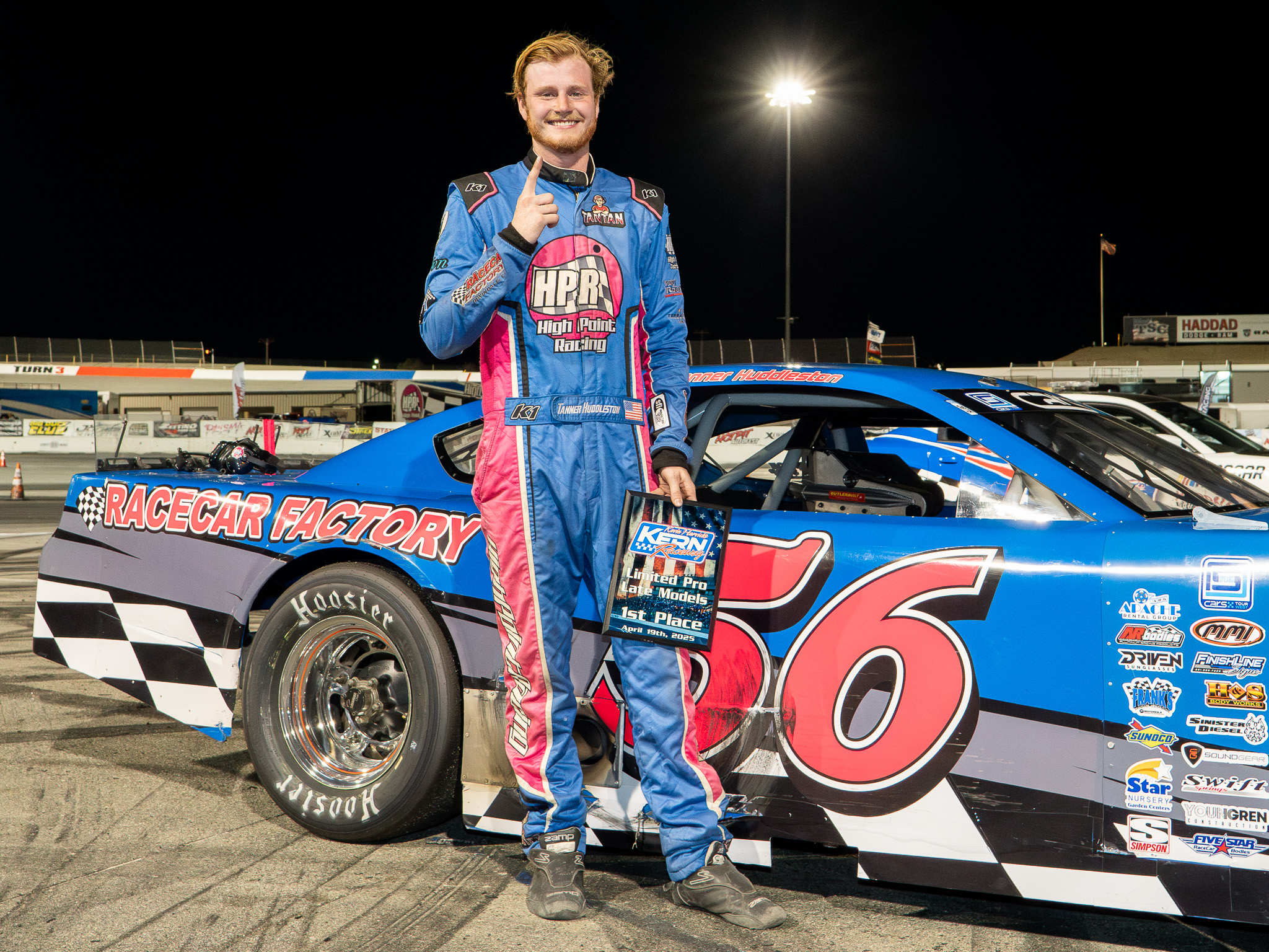 Victory Lane – April 19, 2025 NASCAR Advance Auto Parts Weekly Series ...